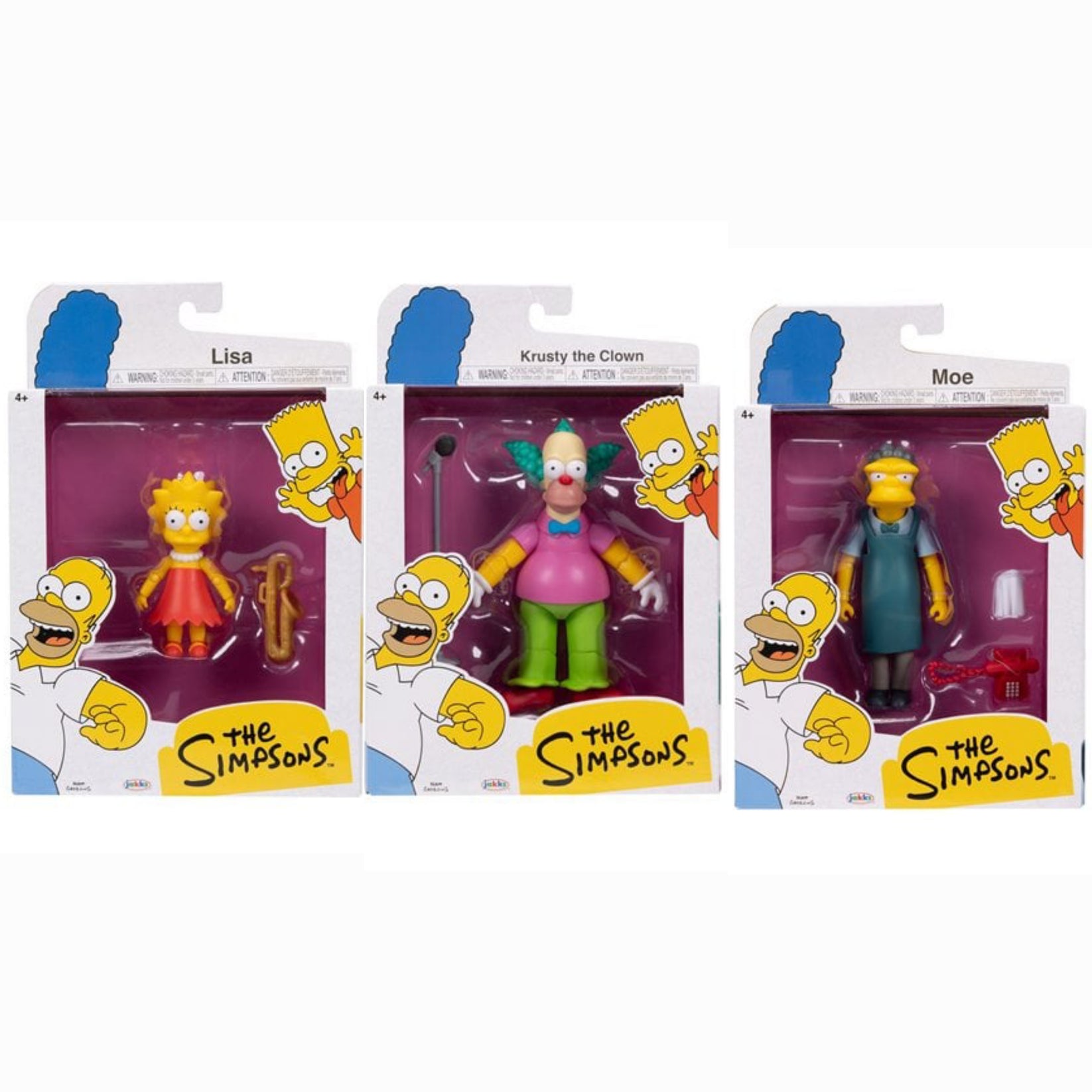 THE SIMPSONS WAVE 2 JAKKS PACIFIC 5 PULGADAS – atomicoleccionables