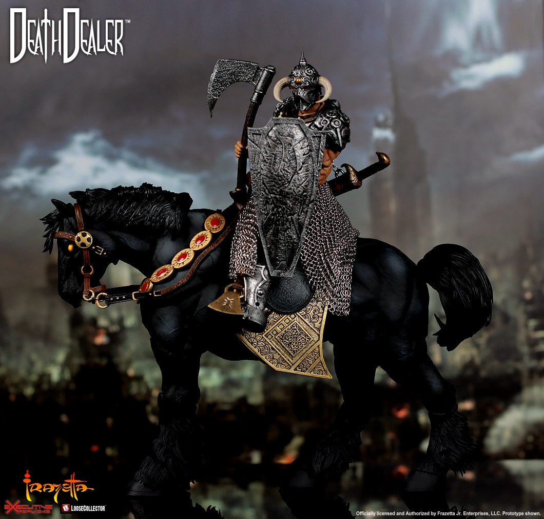 DEATH DEALER WITH STEED DE FRANK FRAZETTA EXECUTIVE REPLICAS LIMITADO ...